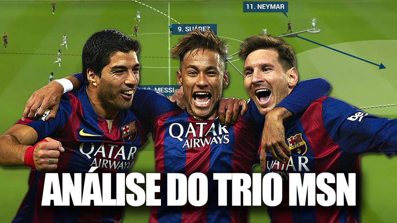 Análise do Trio MSN – Messi, Neymar e Suárez